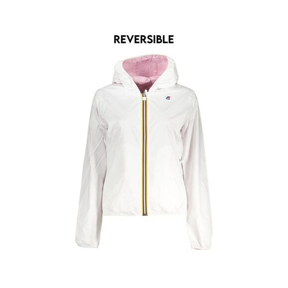 K-Way | Jackets & Coats | Kway Reversible Hooded Jacket With Contrast ...